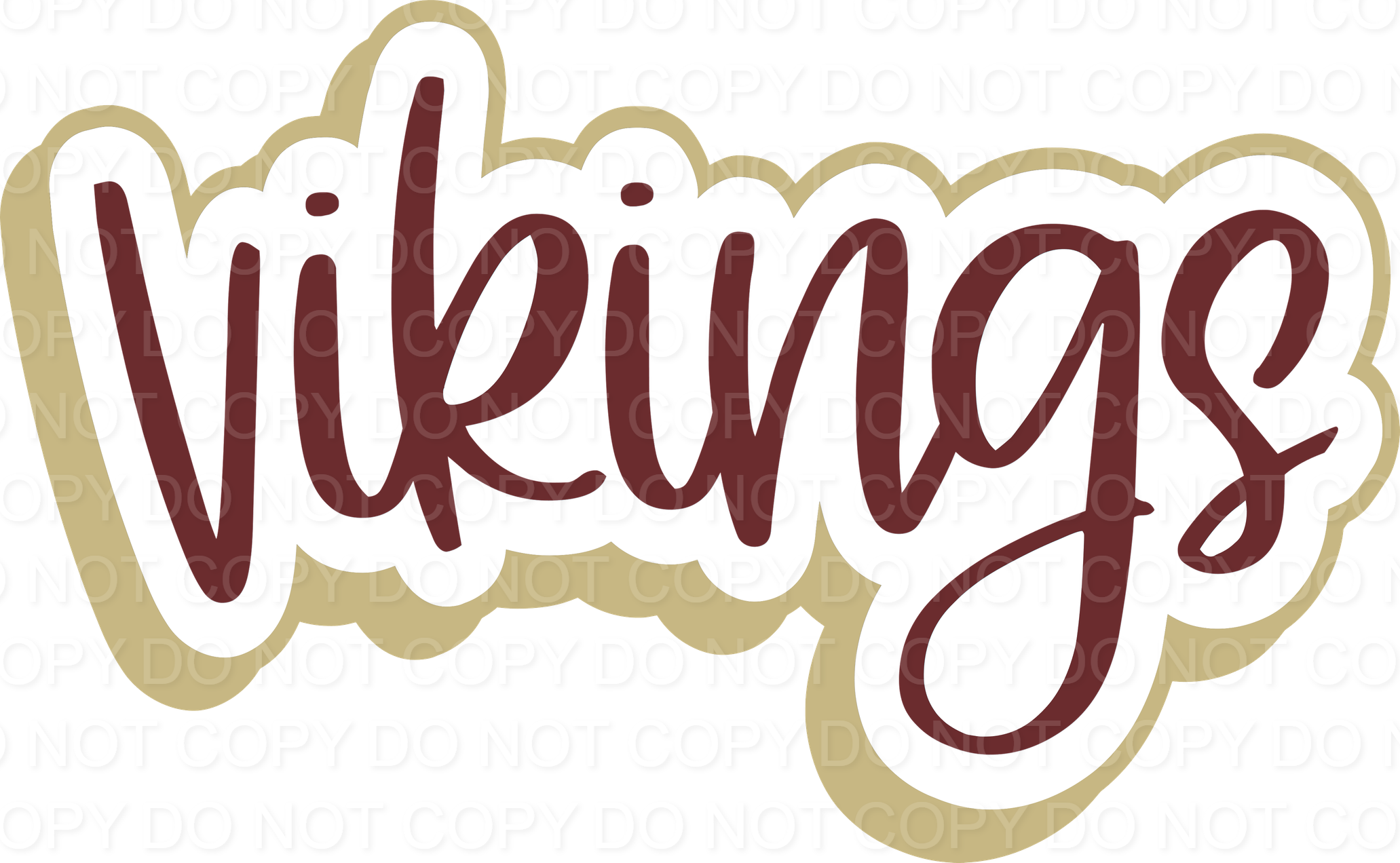 GC VIKINGS OUTLINE (Direct To Film) – House of Personalization