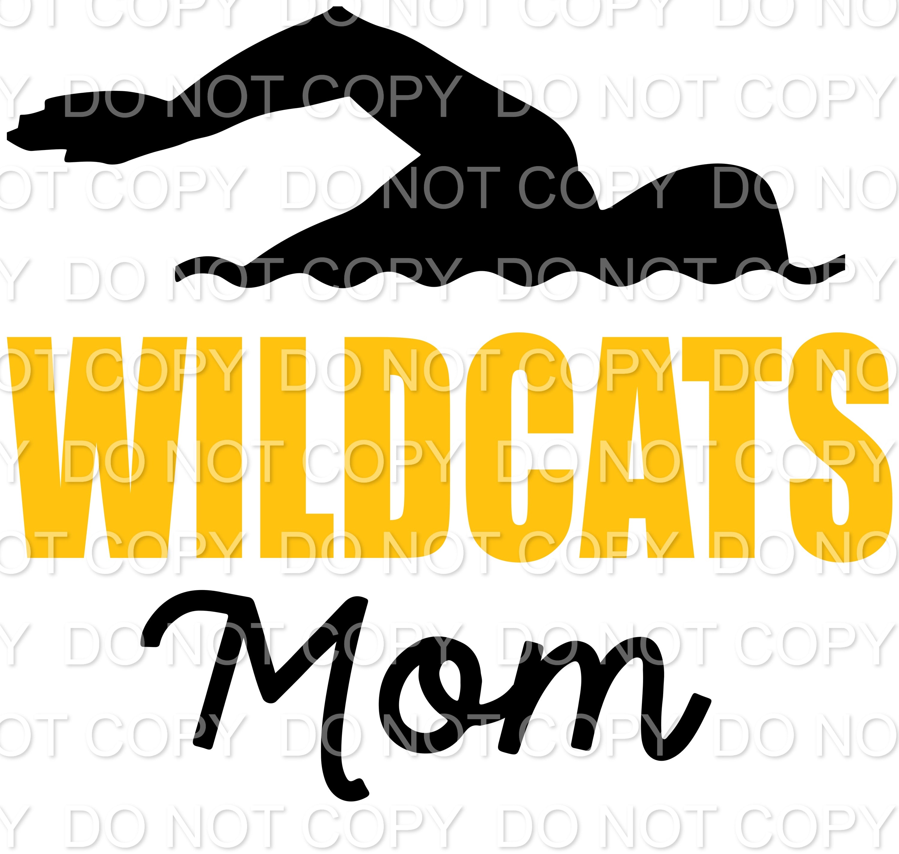 SJH Wildcats Swim Mom (Sublimation) – House of Personalization