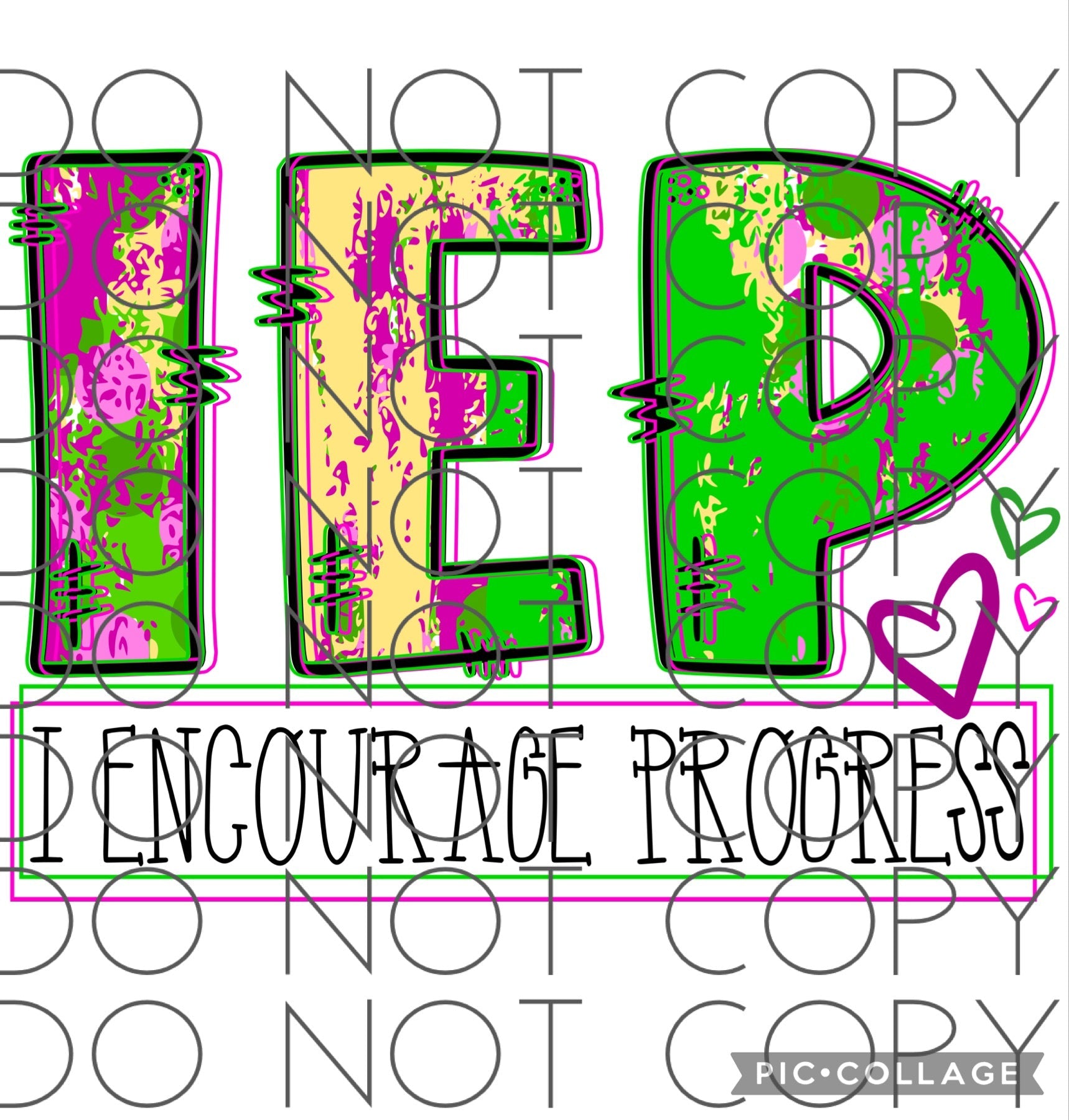 IEP I Encourage Progress (Direct To Film) – House of Personalization