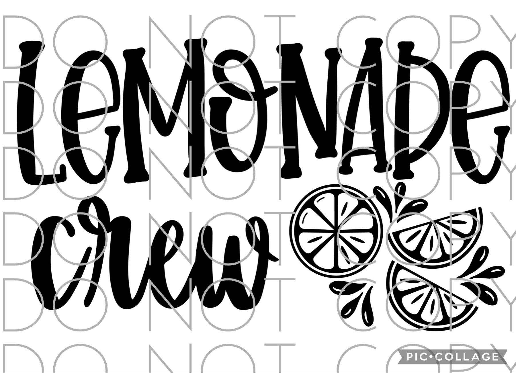 Lemonade Crew (Sublimation) – House of Personalization